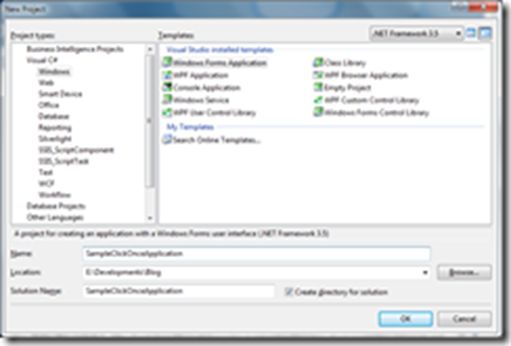 Create Setup and Deployment Project in Visual Studio 2008/2010